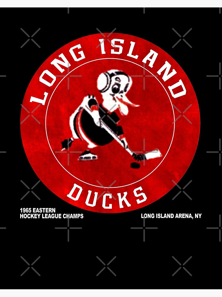"Long Island Ducks Hockey Team Gift Idea Classic Retro " Poster for ...