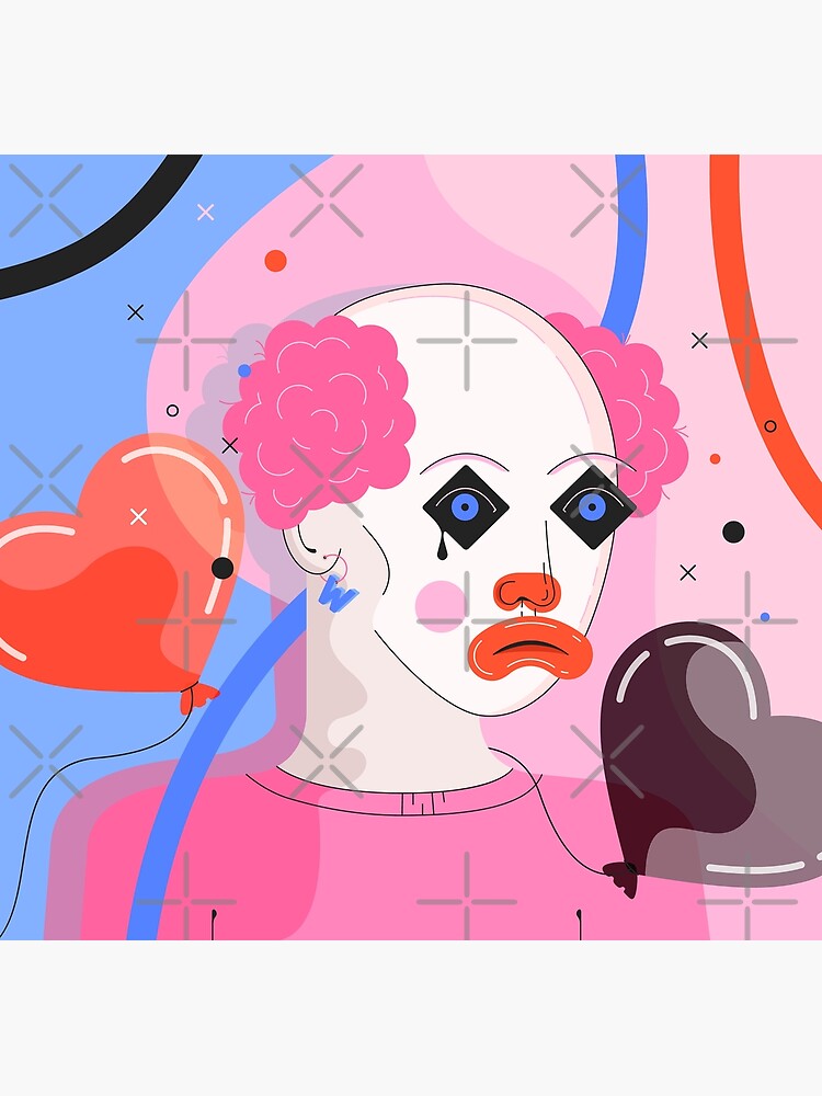 Póster «El payaso debilucho. Tomado por sorpresa.» de p-o-o-l | Redbubble