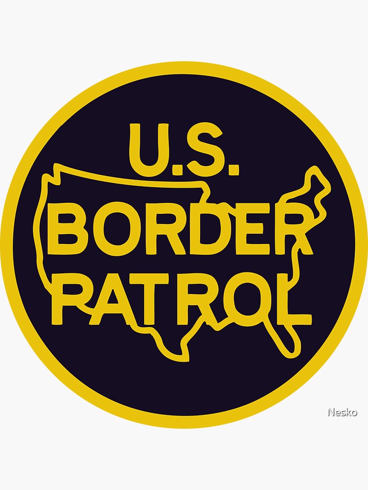 "Border Patrol" Sticker for Sale by Nesko | Redbubble