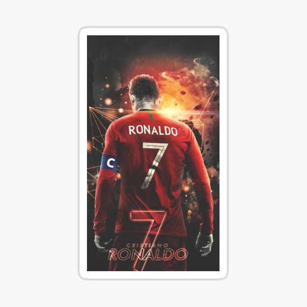 "Cristiano Ronaldo Art" Sticker for Sale by sonleonardd | Redbubble