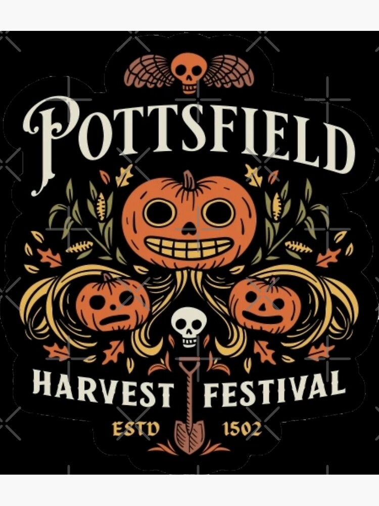 Lámina fotográfica «festival de la cosecha de pottsfield don sus ...