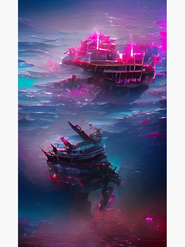 "The Magic Ship" Poster for Sale by Nature1Galaxy | Redbubble