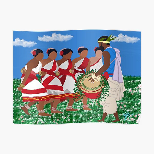 "Folk Dance" Poster for Sale by lifecolorsandme | Redbubble