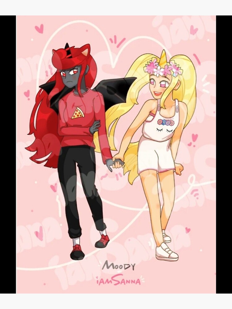 "Cute I Am Sanna And Moody " Poster for Sale by AleCheek1111 | Redbubble