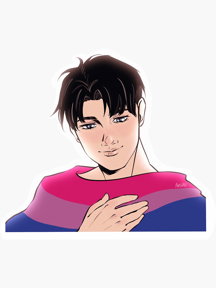 "Bi Pride Tim Drake" Sticker for Sale by AVASAN | Redbubble