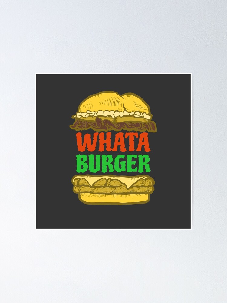 "Whataburger sticker" Poster for Sale by Anne-and-diana1 | Redbubble