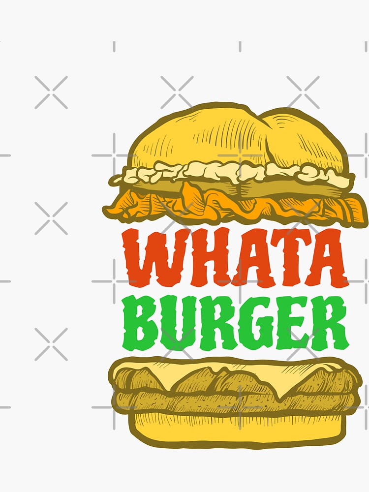 "Whataburger sticker" Sticker for Sale by Anne-and-diana1 | Redbubble