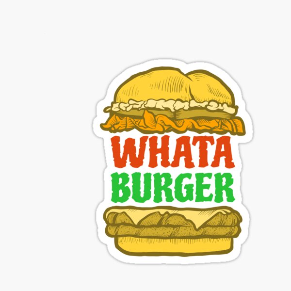 "Whataburger sticker" Sticker for Sale by Anne-and-diana1 | Redbubble