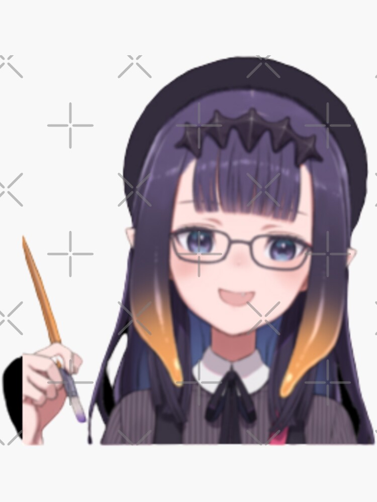 "Ninomae Inanis Ina'nis Peeker Hololive Tentacle girl" Sticker for Sale ...