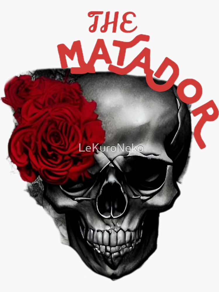 "Custom The Matador logo" Sticker for Sale by LeKuroNeko | Redbubble