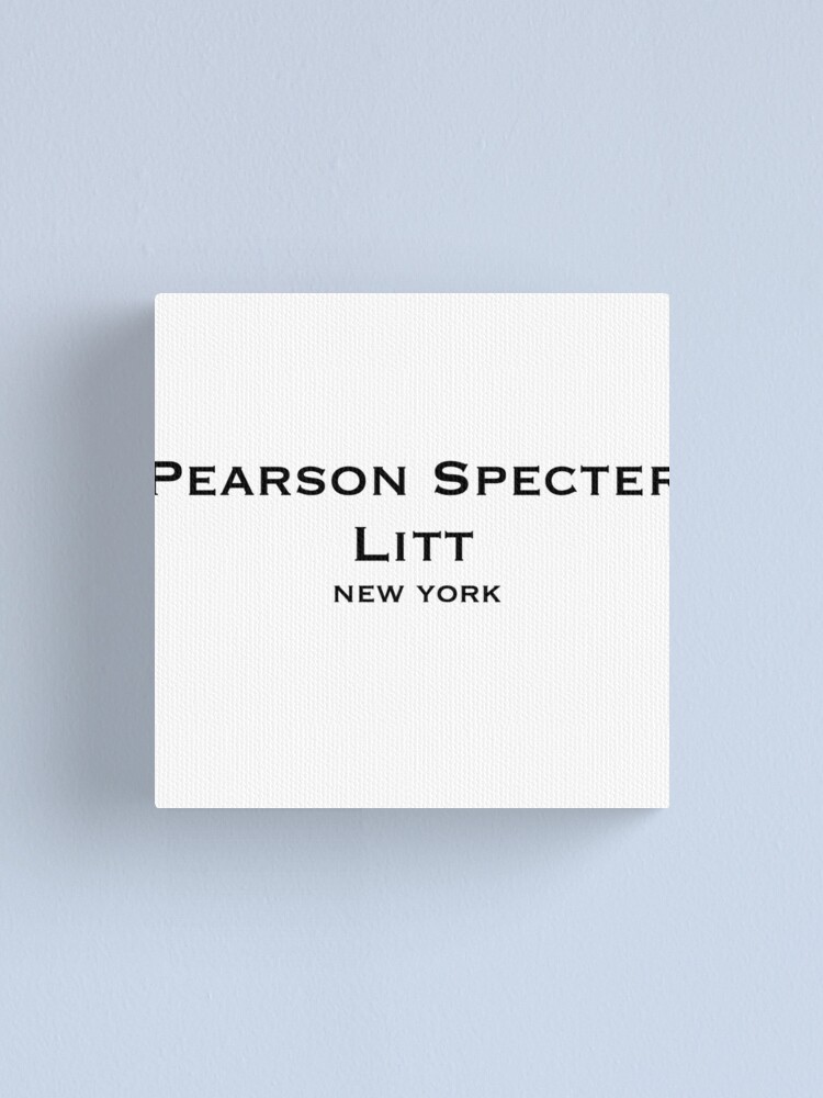"Pearson Spectre Litt" Leinwanddruck von nerdytalks | Redbubble
