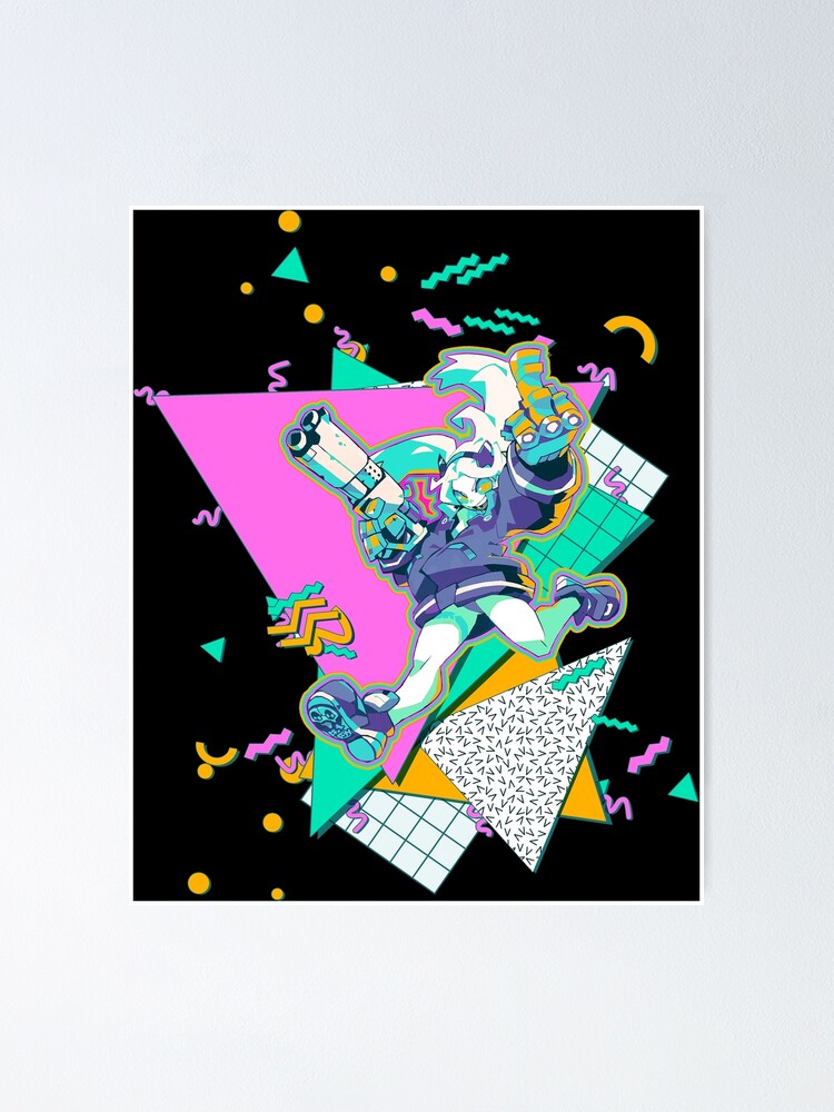 "Rebecca - Cyberpunk Edgerunners *90s graphic design*" Poster for Sale ...