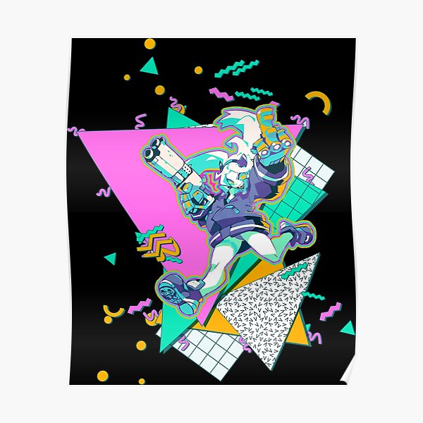 "Rebecca - Cyberpunk Edgerunners *90s graphic design*" Poster for Sale ...