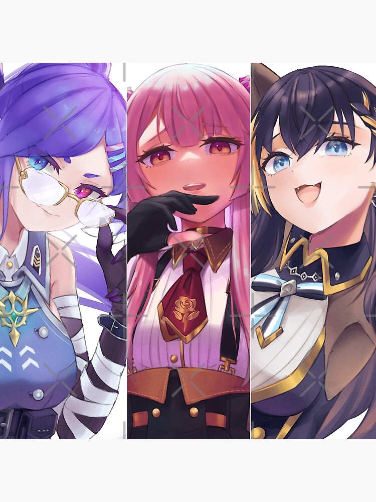 "Petra Gurin - Rosemi Lovelock - Selen Tatsuki - Nijisanji" Poster for Sale by Artwala75 | Redbubble