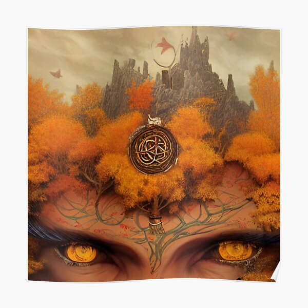 "Modron the Goddess Alt." Poster for Sale by rovtobuno | Redbubble