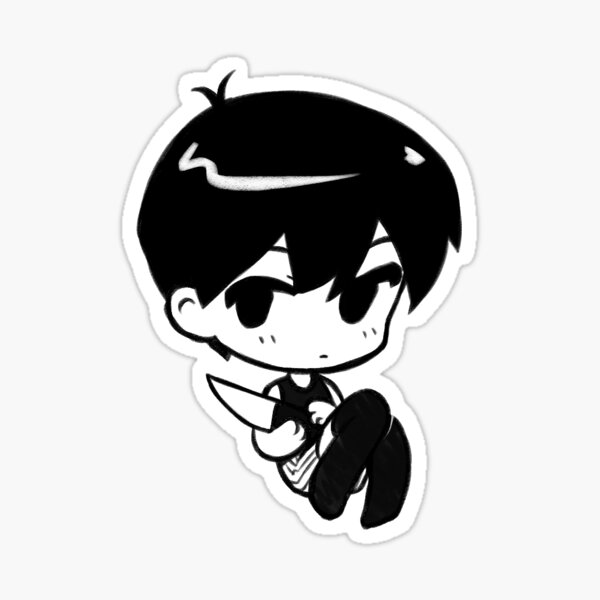 "omori" Sticker for Sale by Meilima | Redbubble