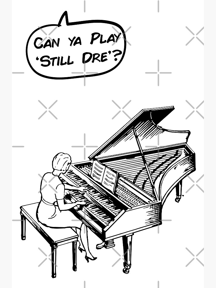 Póster «Can Ya Play 'Still Dre', cartel de ilustración, Dr. Dre, cartel ...