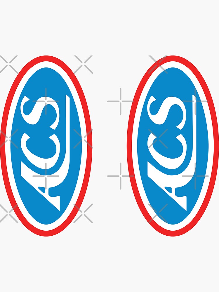 "ACS BMX" Sticker for Sale by brocklarock | Redbubble