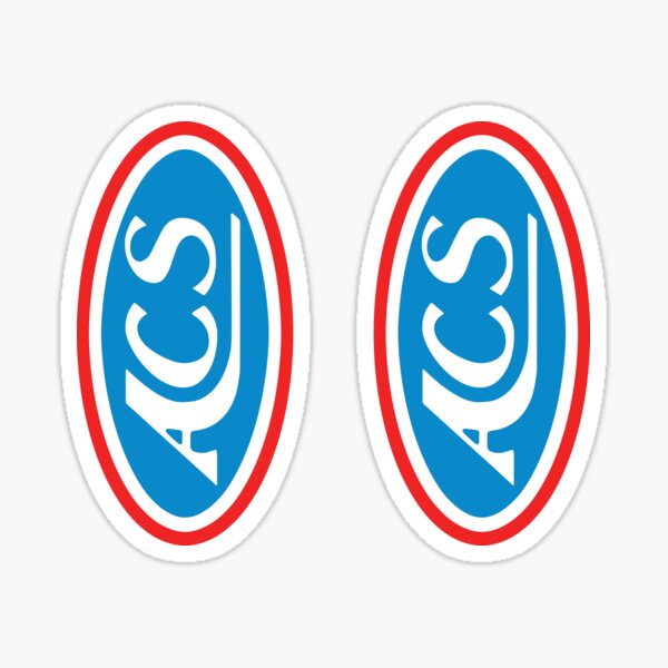 "ACS BMX" Sticker for Sale by brocklarock | Redbubble