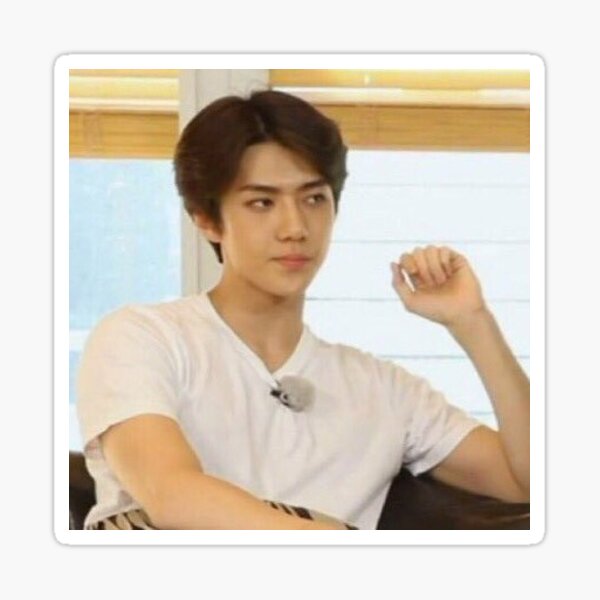 "Judgemental Sehun" Sticker for Sale by chogiwhy | Redbubble