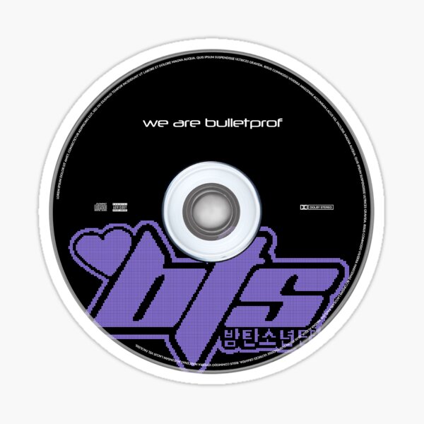 "BTS Y2K CD " Sticker for Sale by jungian-7 | Redbubble