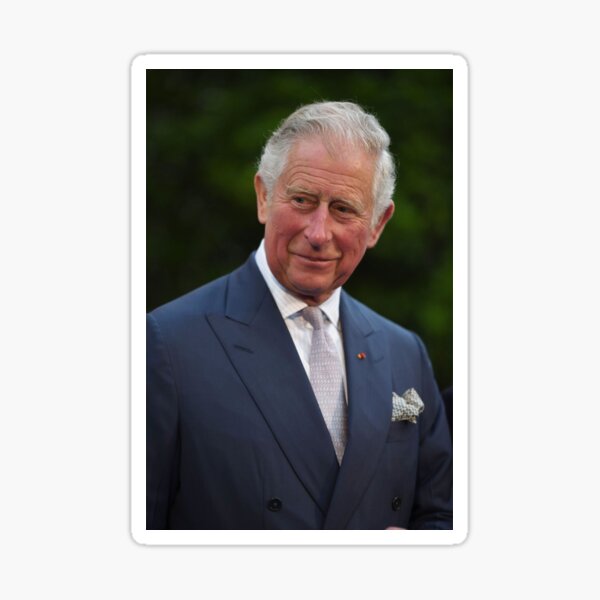 "King Charles III" Sticker for Sale by raghadazem26 | Redbubble