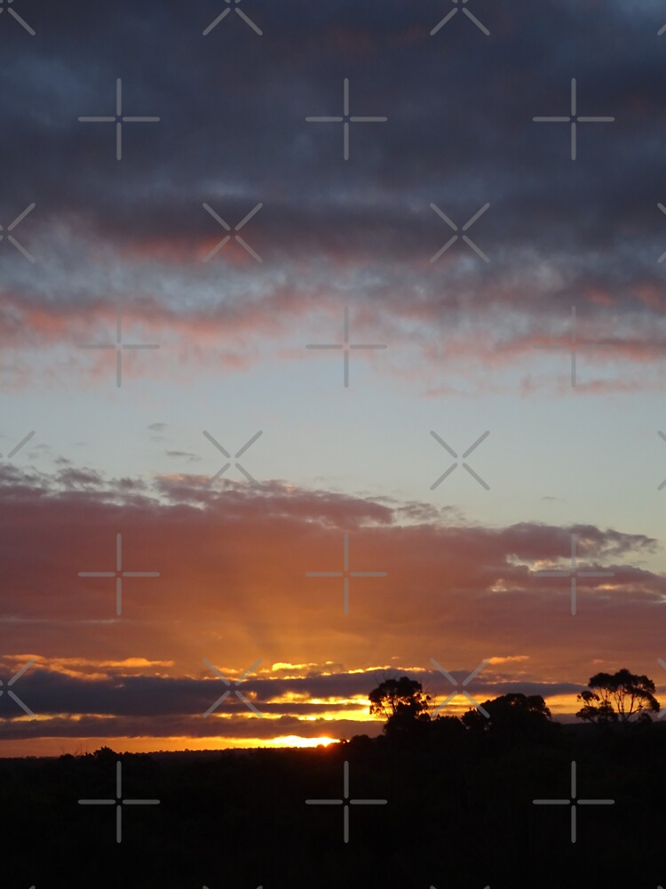 "Stirling Sunset - Stirling Ranges" Sticker for Sale by Lunaqwa | Redbubble