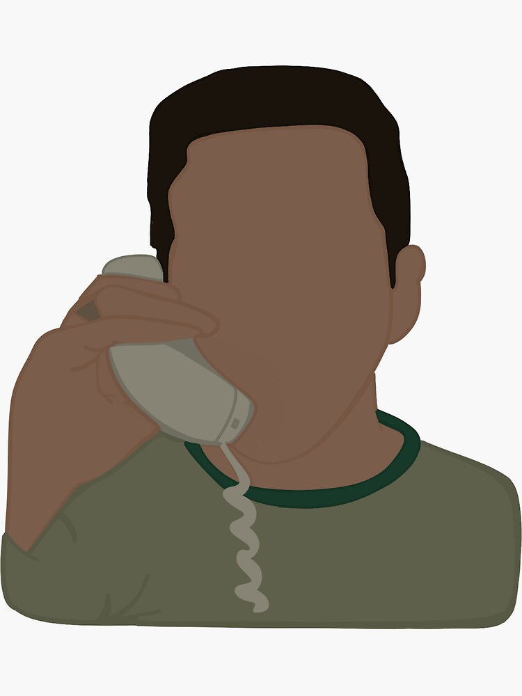 "Randy Meeks" Sticker for Sale by KellieSpace | Redbubble