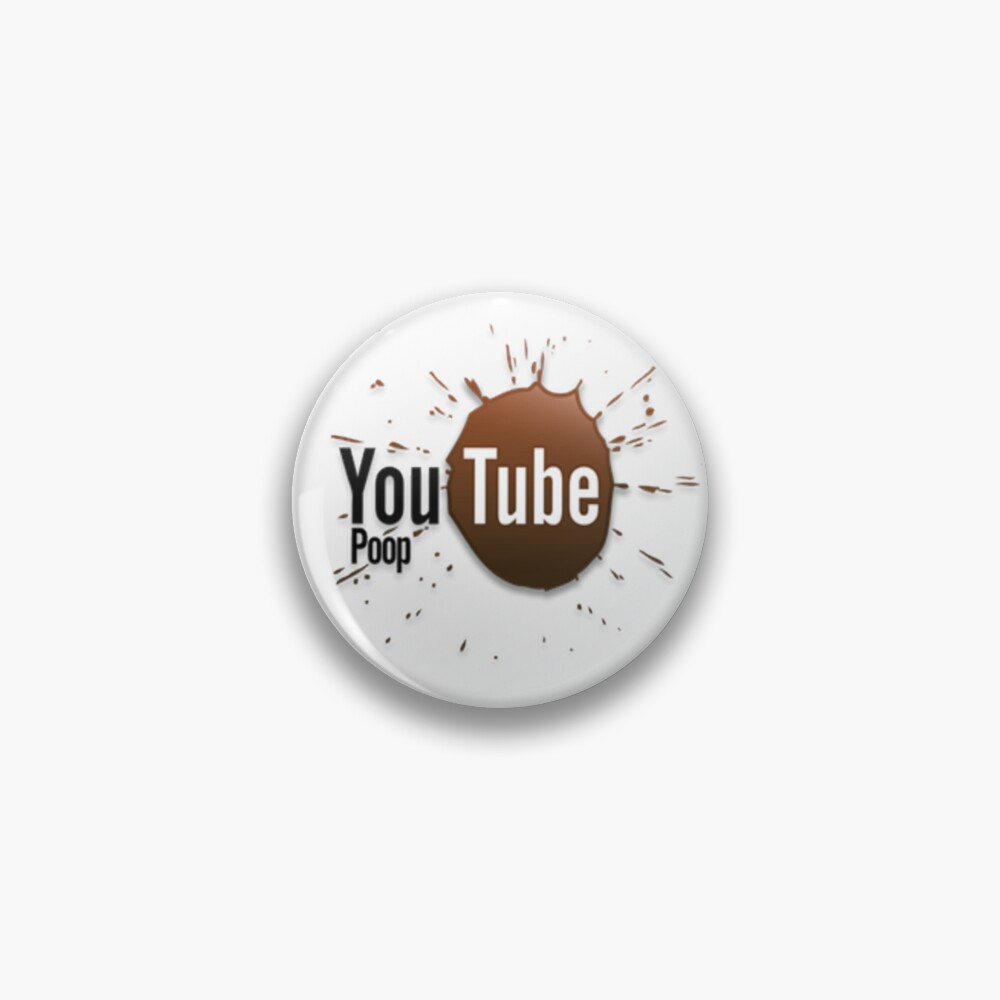 "youtube poop logo" Pin for Sale by yayeet420 | Redbubble