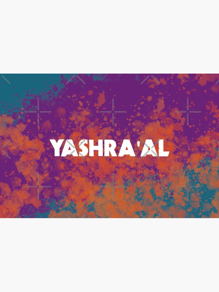 "Yashra'al (Splattered Paint Priestly Colors)" Sticker for Sale by ...