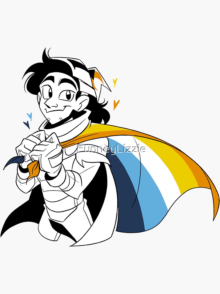 "Aroace Casey Jr Real!" Sticker for Sale by FunneyLizzie | Redbubble