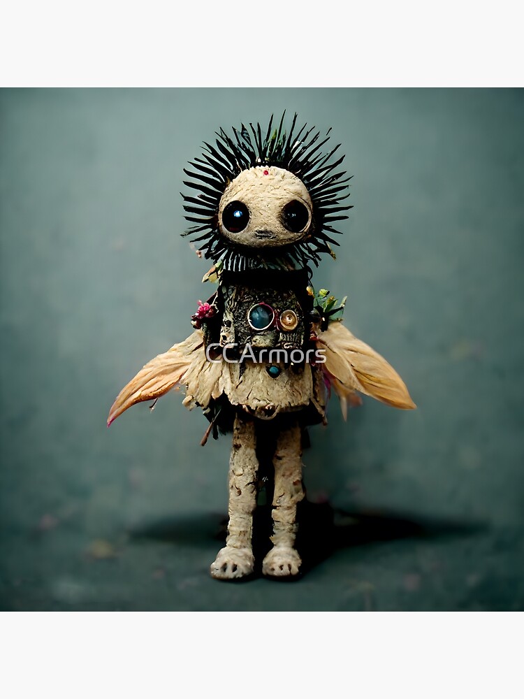 "Halloween themed doll, voodoo doll concept art" Poster for Sale by ...