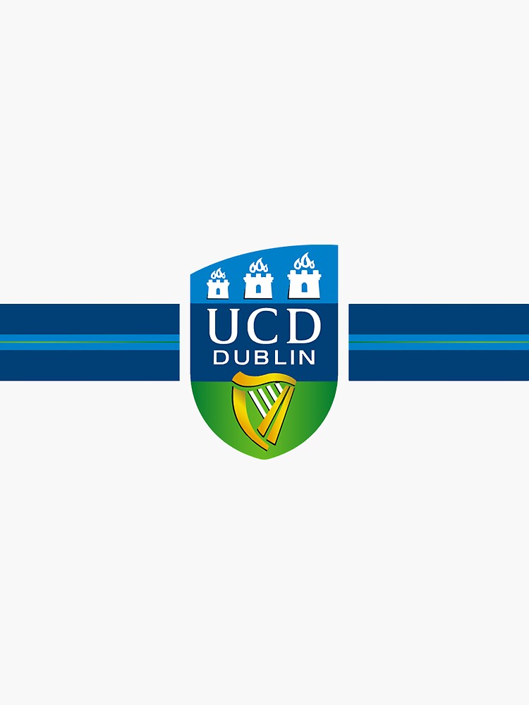 "University College Dublin - UCD DUBLIN" Sticker for Sale by ...