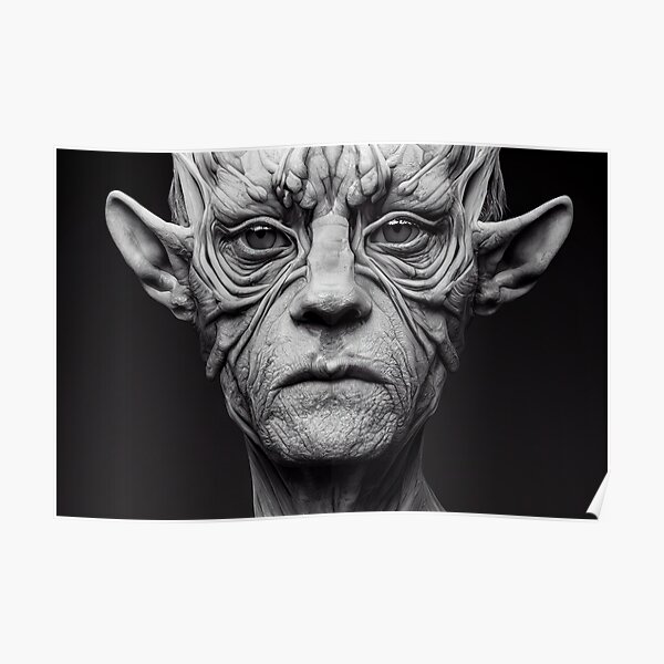 "Fauns portrait" Poster for Sale by MecaTime | Redbubble