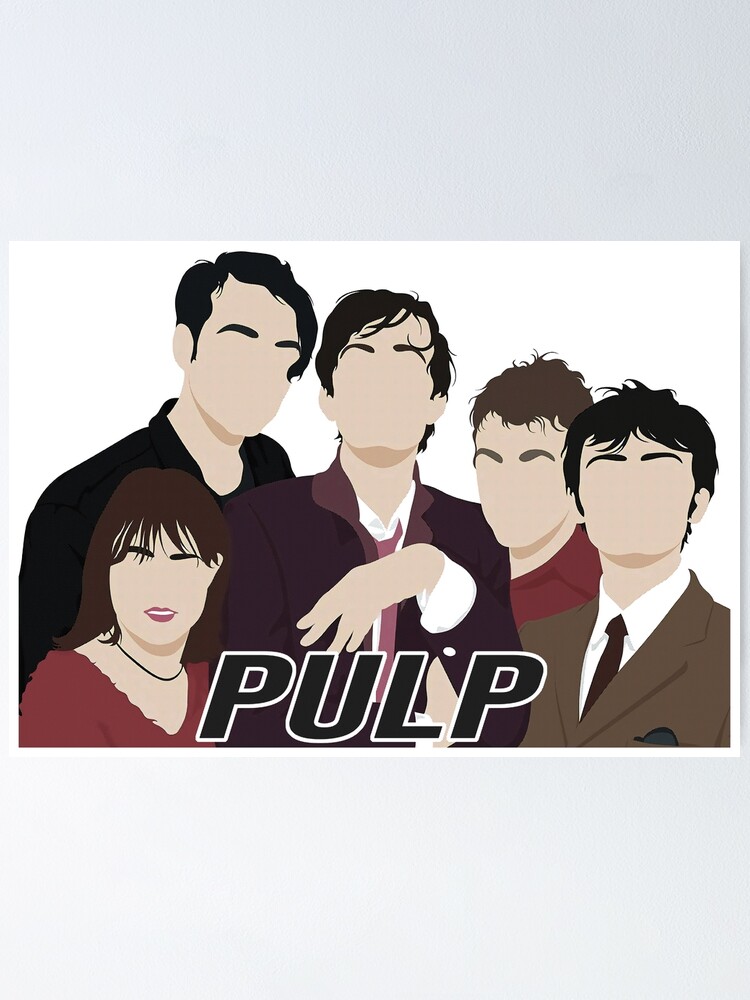 "Pulp band 5" Poster for Sale by vlesasugima | Redbubble
