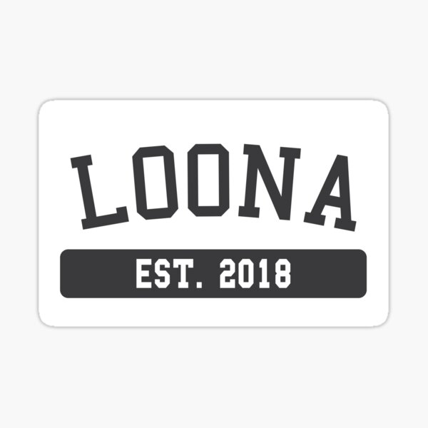 "Kpop College - LOONA" Sticker for Sale by wtshop | Redbubble