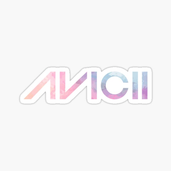 "Avicii Pastel Unicorn " Sticker for Sale by Beautifulshirt3 | Redbubble