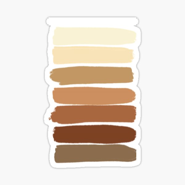 "colour palette" Sticker for Sale by marudork | Redbubble