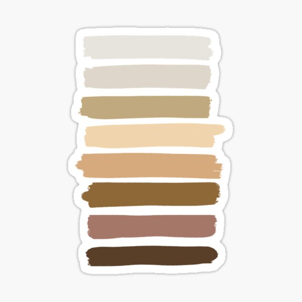 "colour palette" Sticker for Sale by marudork | Redbubble