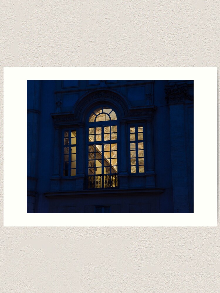 "A Glimpse Through a Window - Piazza Navona, Rome, Italy" Art Print by ...