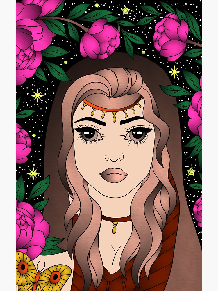 "Superfly Chick" Sticker for Sale by MommyVisions | Redbubble