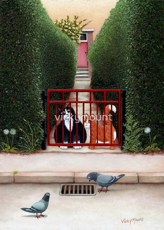 "A Privet view." by vickymount | Redbubble