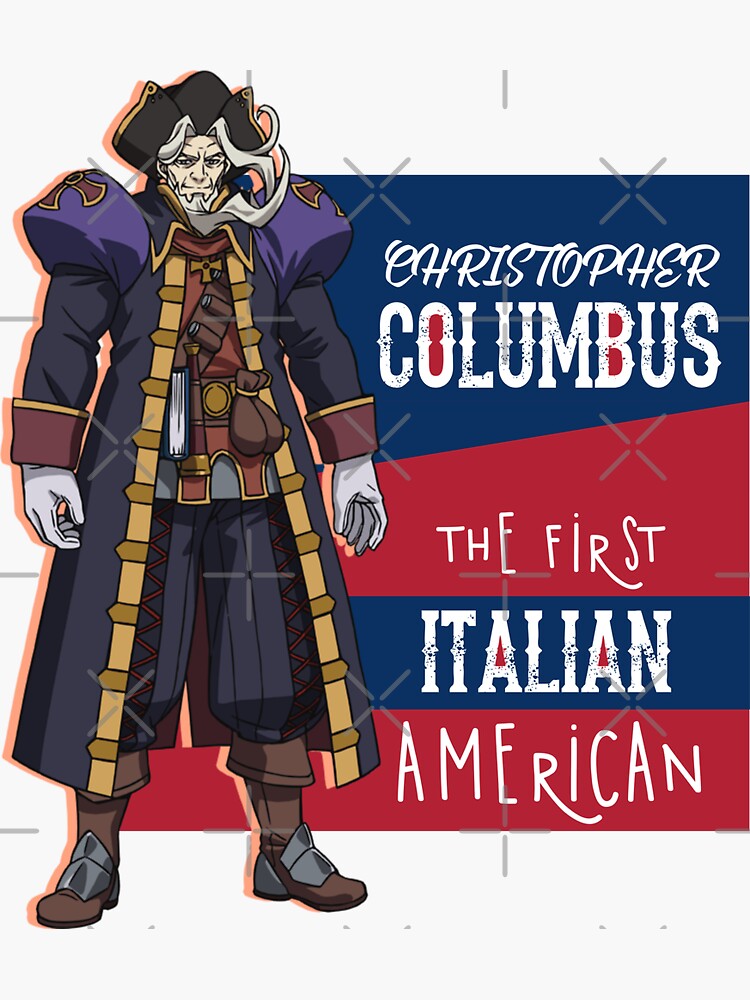 "Christopher Columbus - Columbus Day 2022" Sticker for Sale by tynz ...