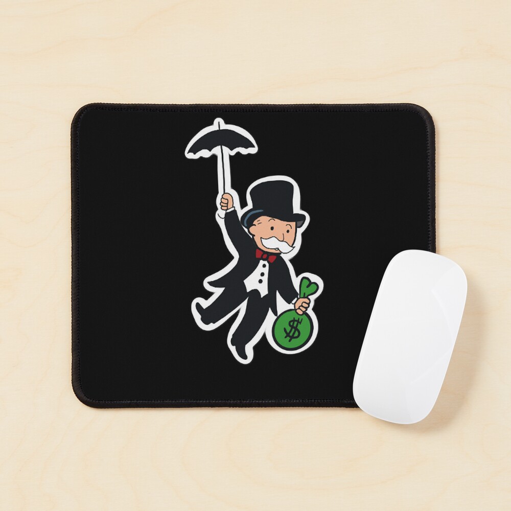 "Mr monopoly" Sticker for Sale by JohnFin1 | Redbubble