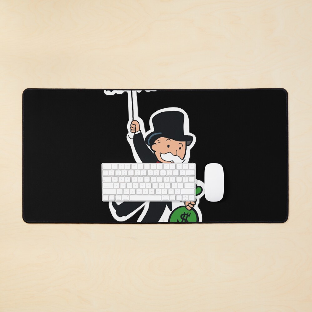 "Mr monopoly" Sticker for Sale by JohnFin1 | Redbubble