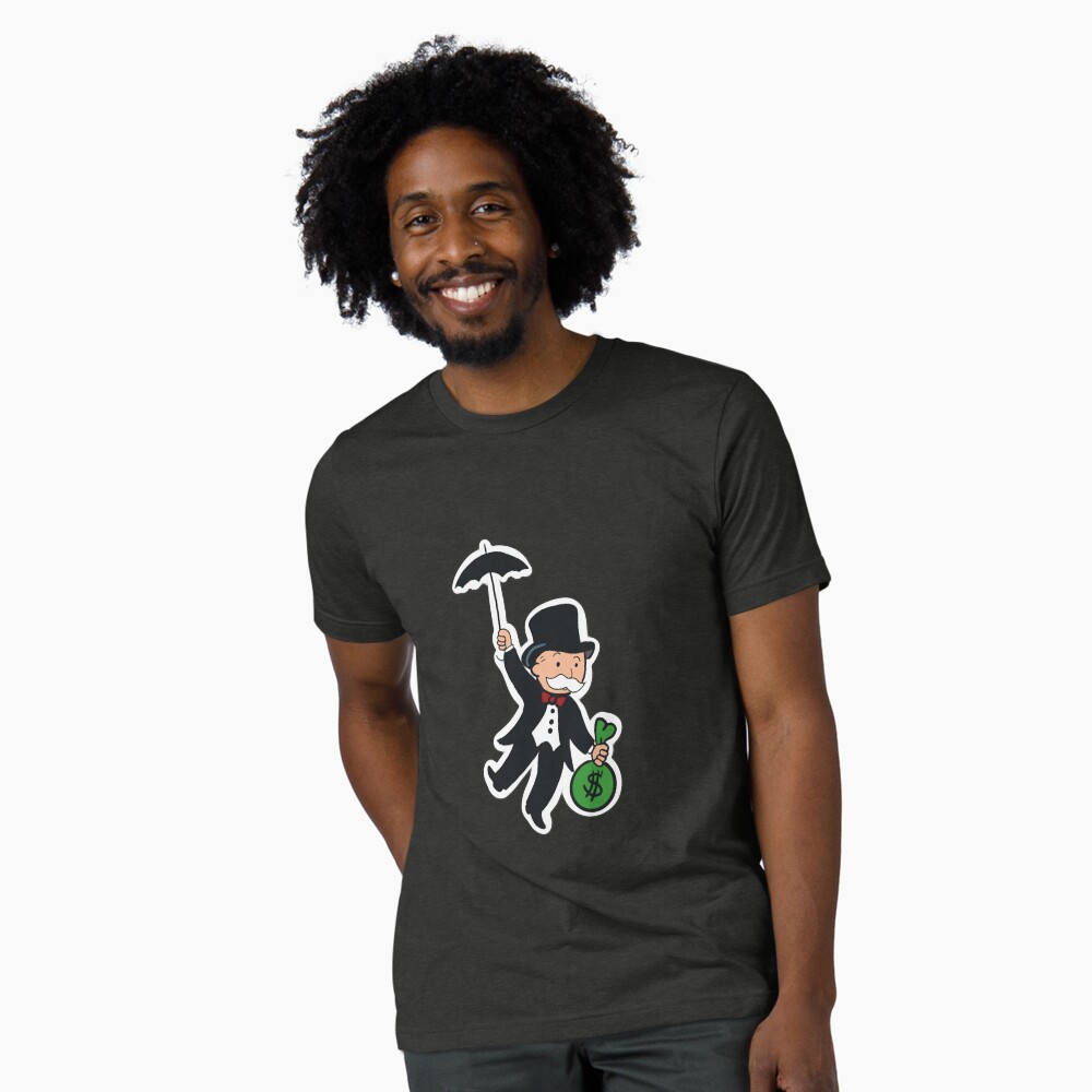 "Mr monopoly" Sticker for Sale by JohnFin1 | Redbubble