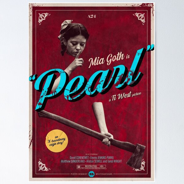 "Pearl - A24" Poster for Sale by sedrickcormier | Redbubble