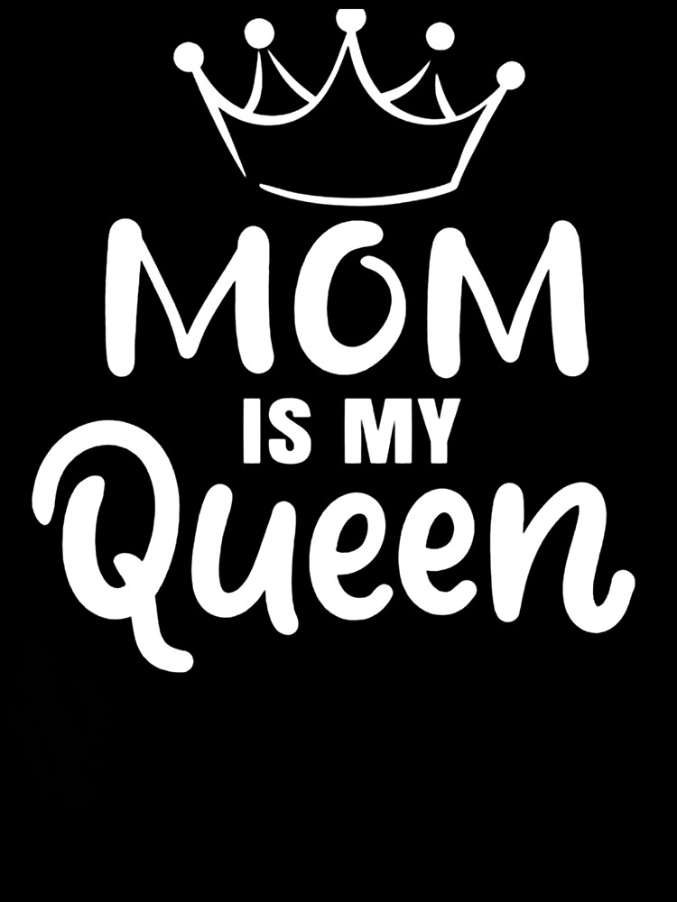 Pegatina «Mamá es mi reina Familia a juego Mamá Día de la madrei» de ...