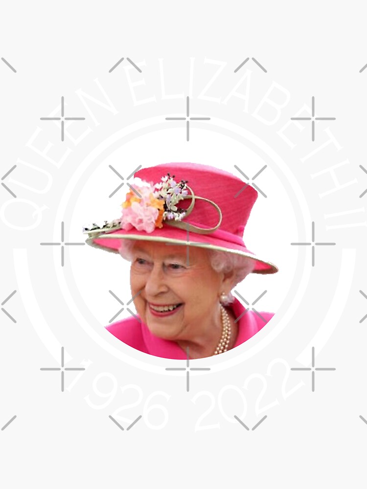 "Congratulations Queen Elizabeth 1926 2022" Sticker for Sale by efnsy ...