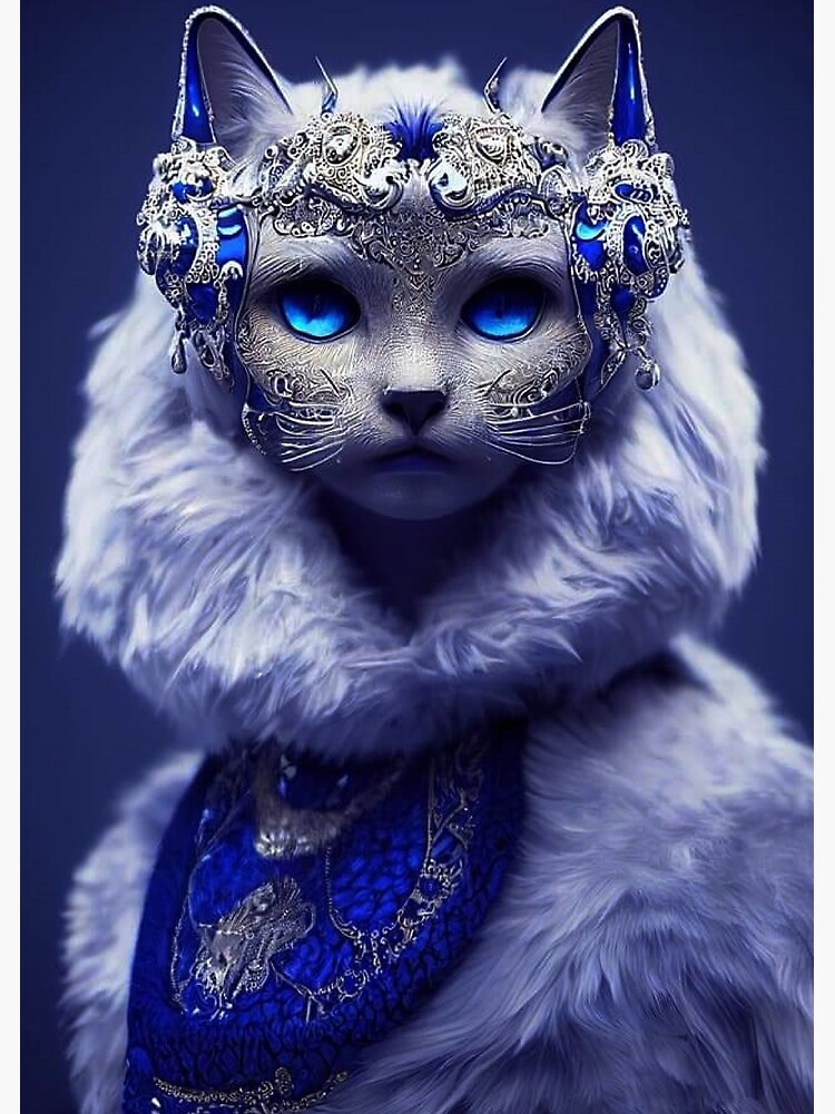 "Cool princess cat artwork" Poster for Sale by DopeDesign111 | Redbubble